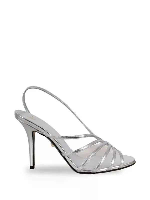 ALEVI MILANO Open-toe Strappy Sandals - Silver