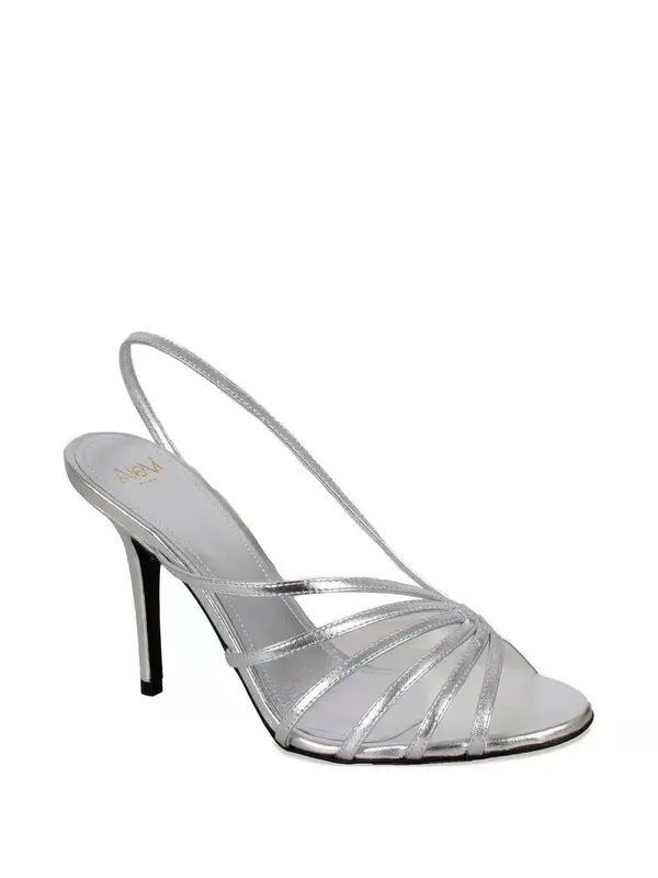 ALEVI MILANO Open-toe Strappy Sandals - Silver