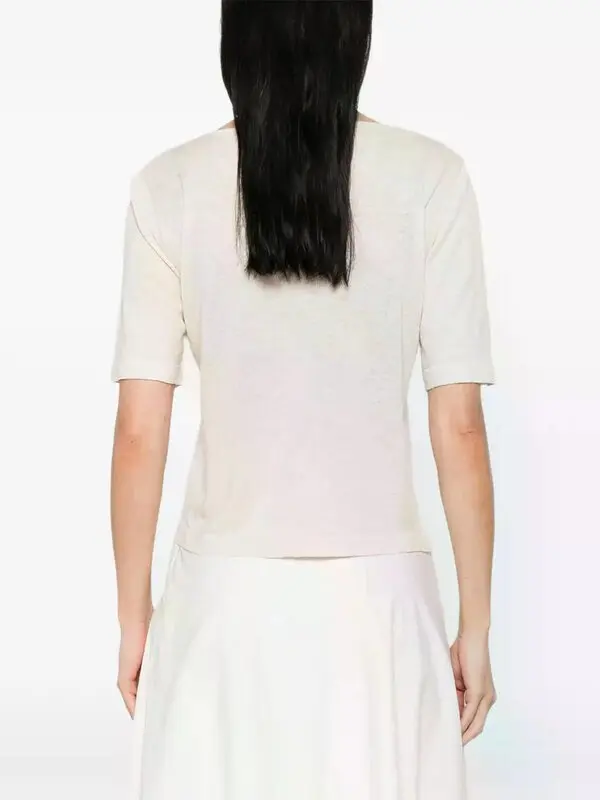BASE Round-neck T-shirt - Neutrals