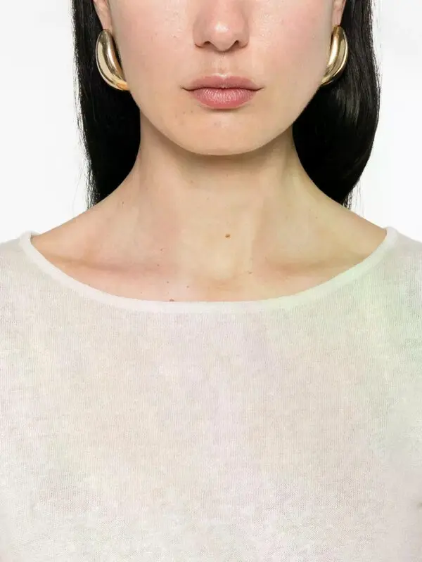 BASE Round-neck T-shirt - Neutrals