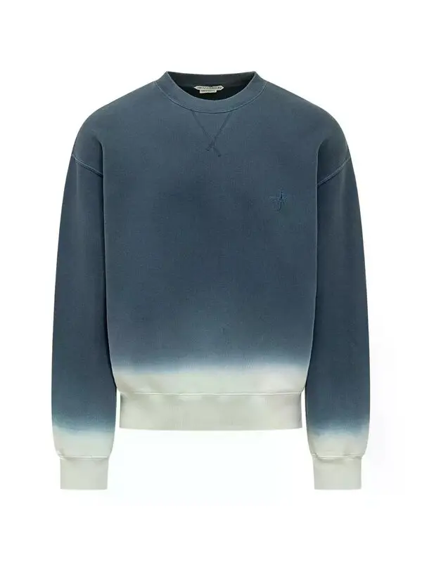 JW Anderson Embroidered-logo Sweatshirt - Blue