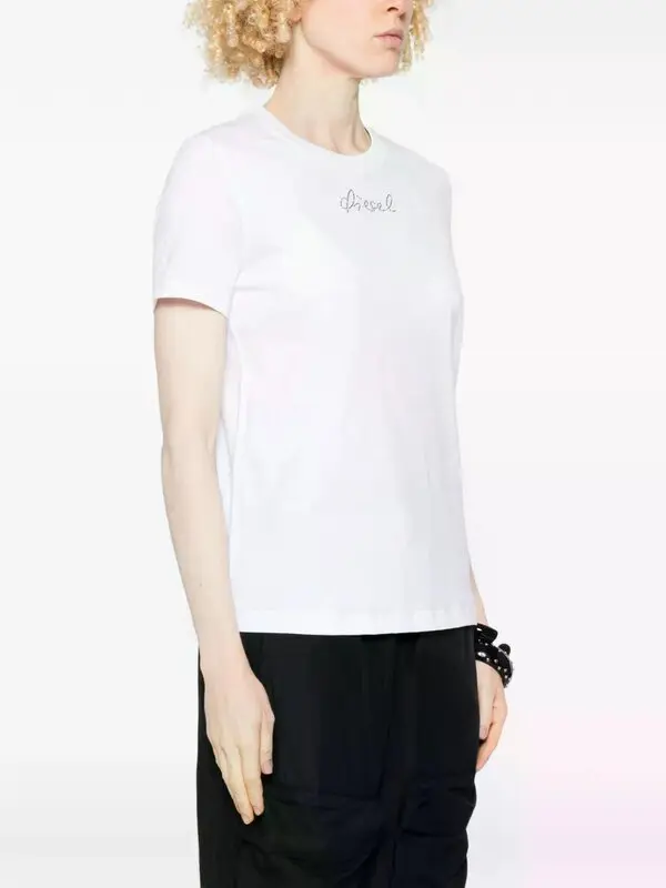 DIESEL® Logo Short-sleeved T-shirt - White
