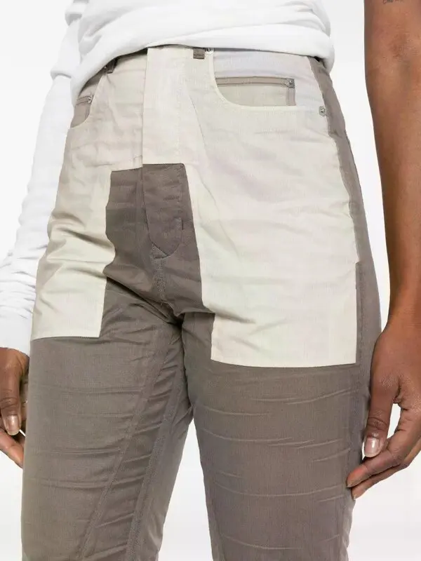 Rick Owens Bolan Panelled Trousers - Brown