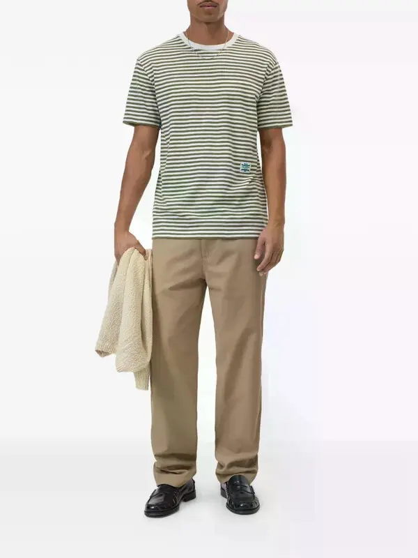 Closed Striped T-shirt - Green