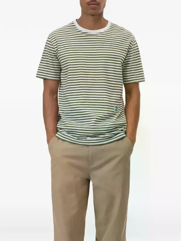 Closed Striped T-shirt - Green