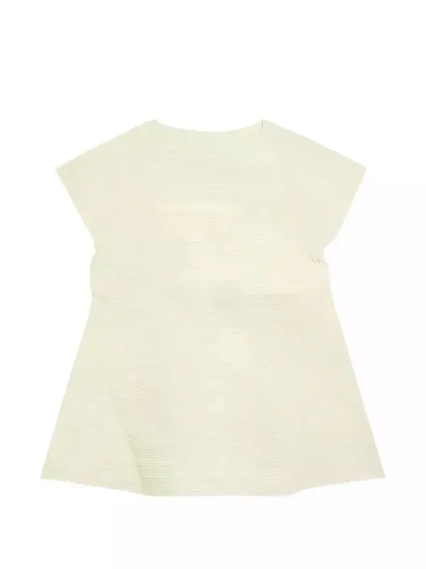Issey Miyake Ribbed A-line Dress