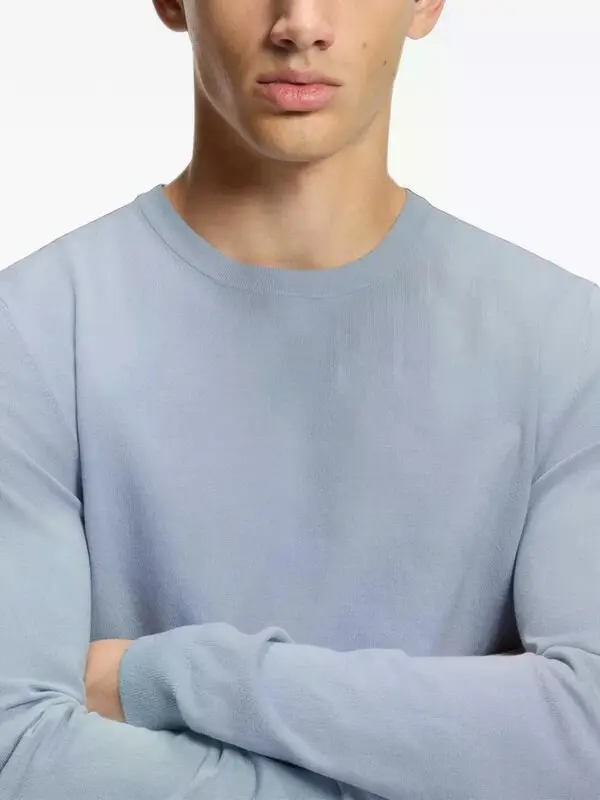 Hugo San Cody Long-sleeve Sweater - Blue