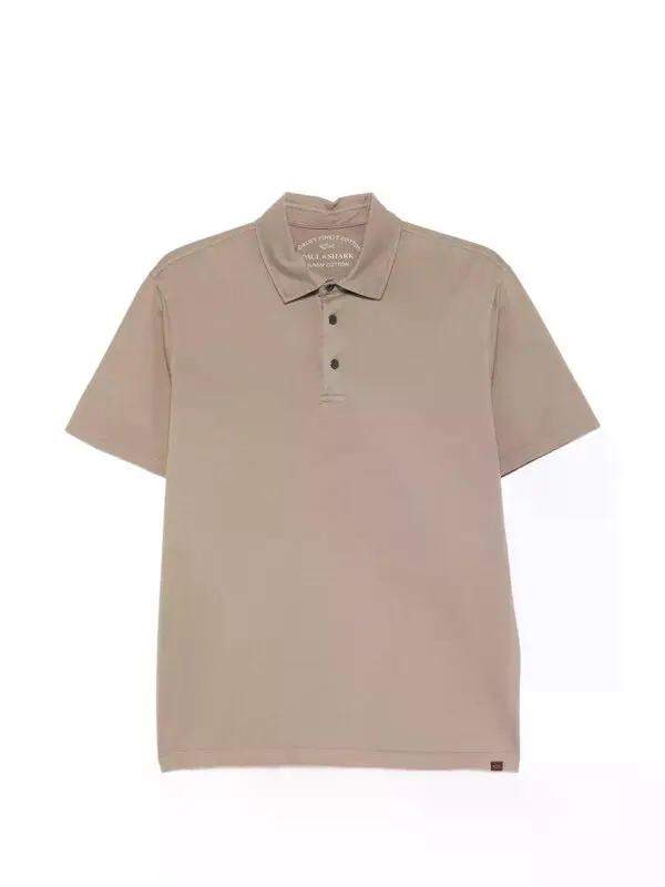 Paul & Shark Buttoned Short-sleeve Polo Shirt