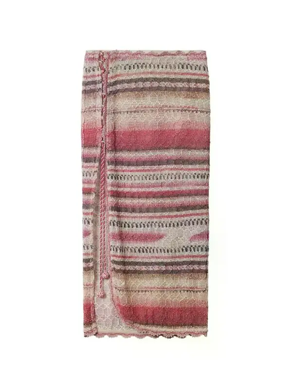 Isabel Marant Noryane Midi Skirt - Pink