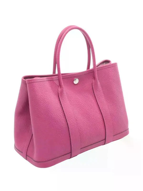 Hermès 2017 Country Garden Party 30 Tote Bag - Pink