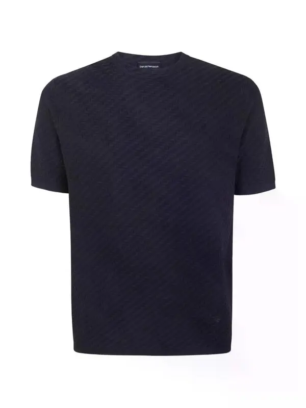 Emporio Armani Textured T-shirt
