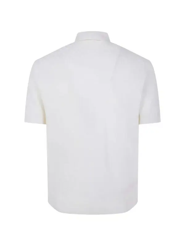 FILIPPO DE LAURENTIIS Textured Short-sleeve Polo Shirt