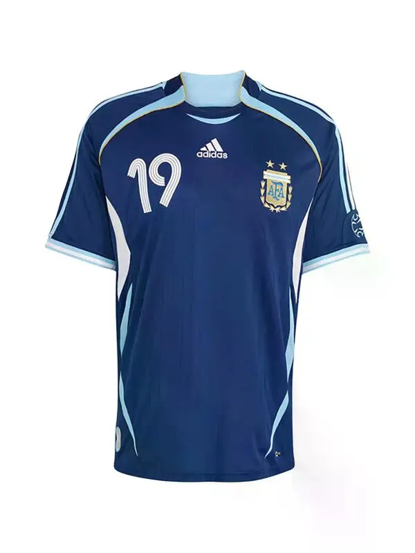 Adidas Argentina Away 2006 Messi 19 Jersey