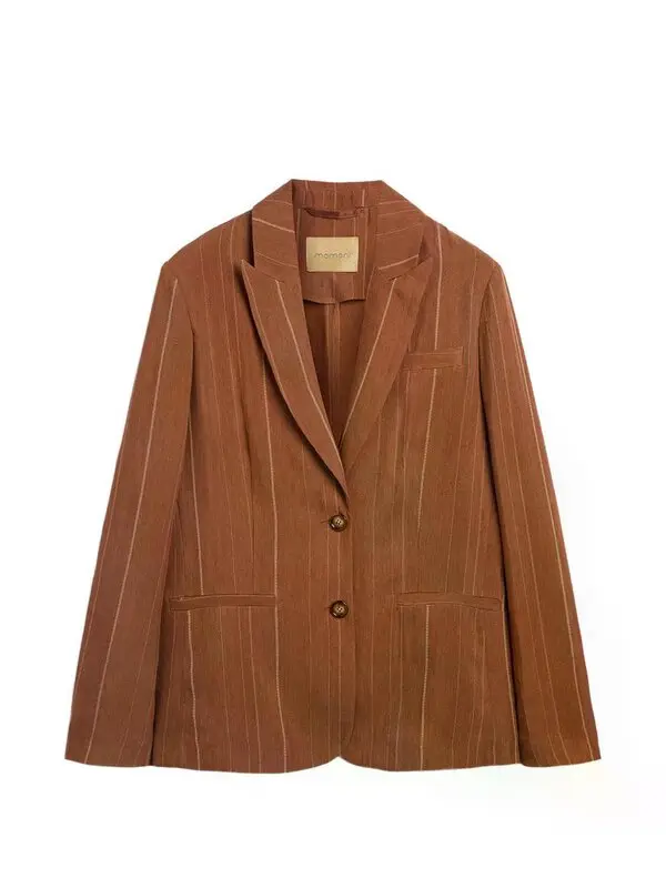 Momoni Pinstripe Two-button Blazer