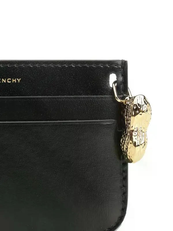 Givenchy Peanut Charm Leather Card Holder