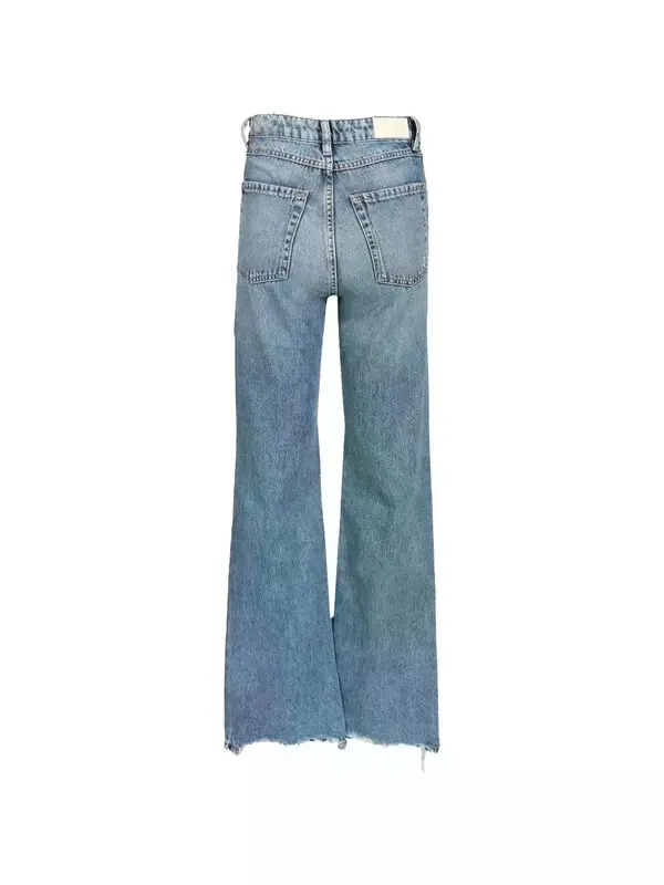 ICON DENIM LOS ANGELES High-waisted Flared Jeans