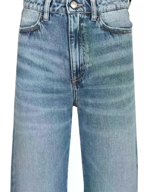 ICON DENIM LOS ANGELES High-waisted Flared Jeans