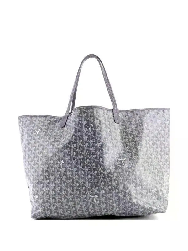 Goyard Saint Louis Coated Canvas Gm Tote Bag - Grey