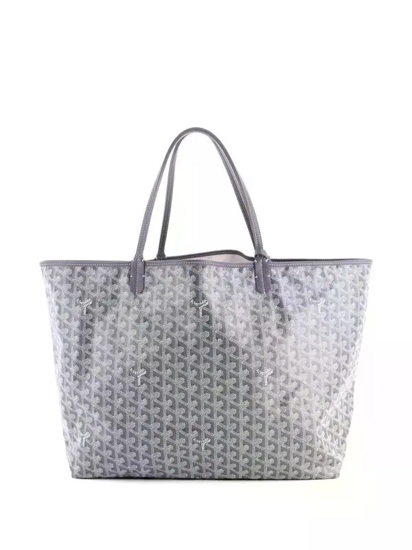 Goyard Saint Louis Coated Canvas Gm Tote Bag - Grey
