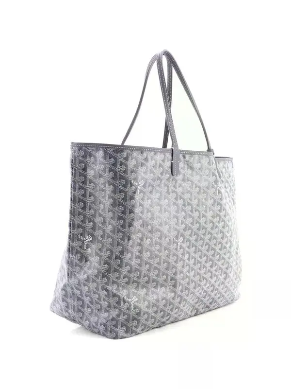 Goyard Saint Louis Coated Canvas Gm Tote Bag - Grey