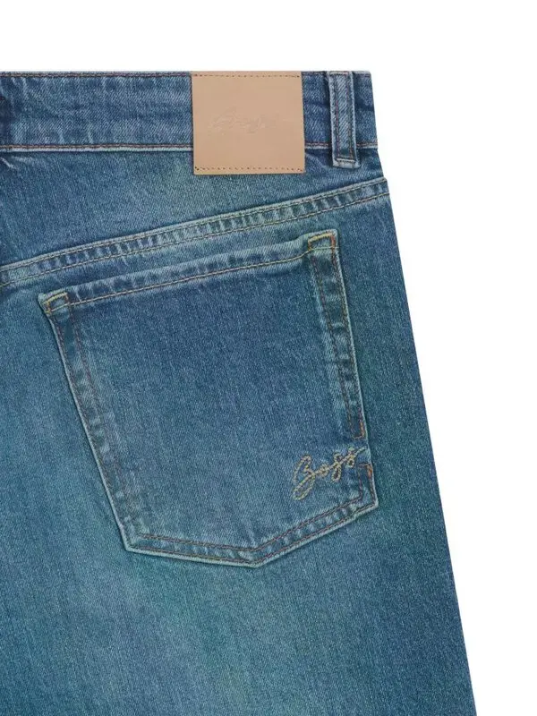 BOSS Low-rise Bootcut Leg Jeans