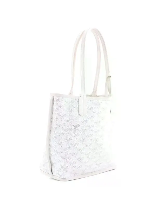 Goyard Anjou Reversible Mini Satchel - White