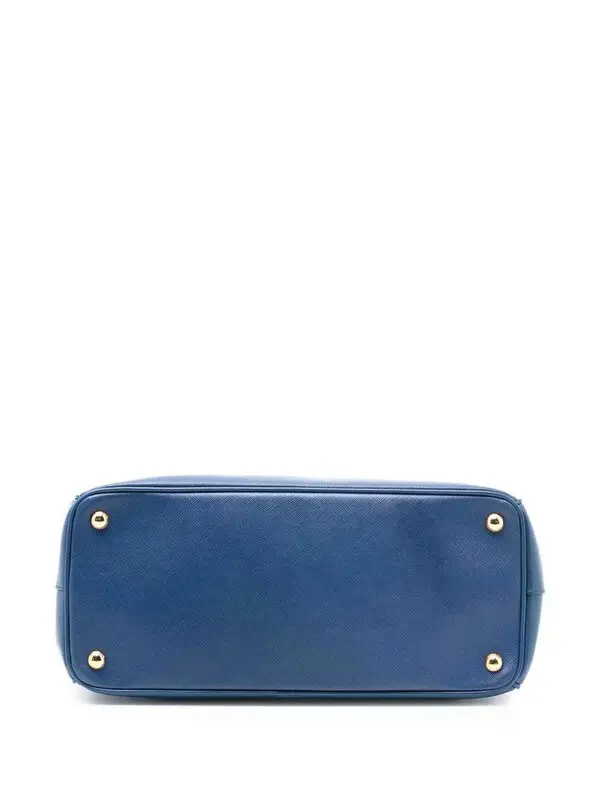 Prada Medium Saffiano Lux Galleria Double Zip Satchel