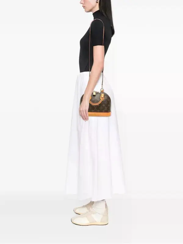 LOUIS VUITTON 2015 Monogram Alma Bb Satchel