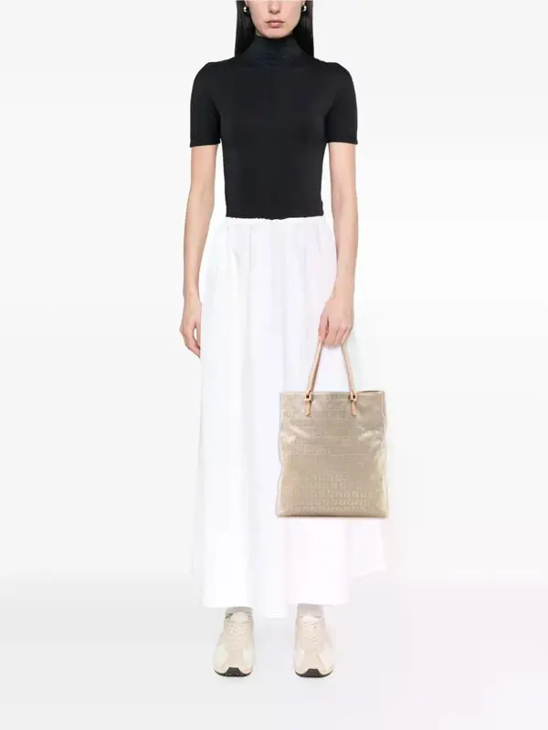 Fendi 2000-2010 Zucchino Canvas Tote Bag