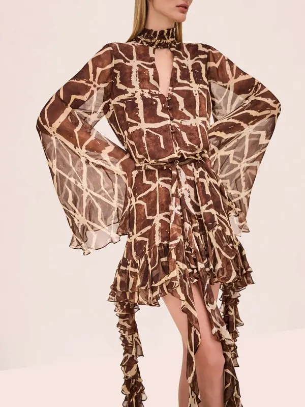 Alexis Amalia Mini Dress - Sable