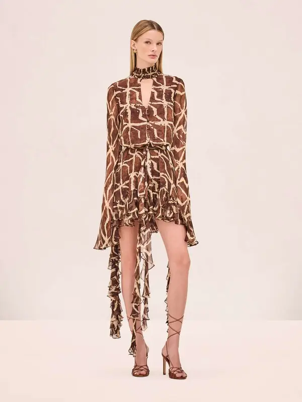 Alexis Amalia Mini Dress - Sable