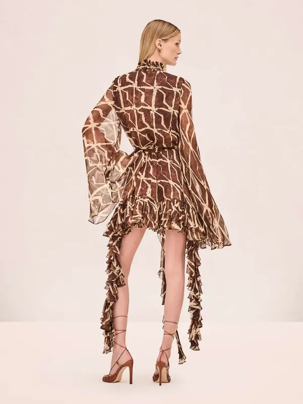 Alexis Amalia Mini Dress - Sable