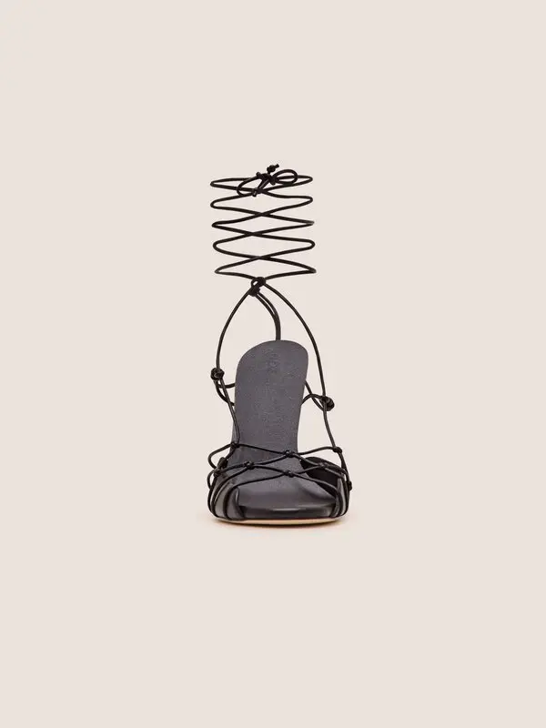 Alexis Colette Stiletto Sandal - Black