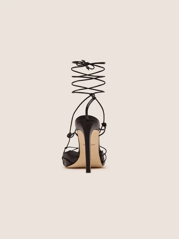 Alexis Colette Stiletto Sandal - Black