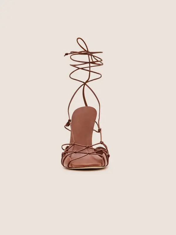 Alexis Colette Stiletto Sandal - Cognac