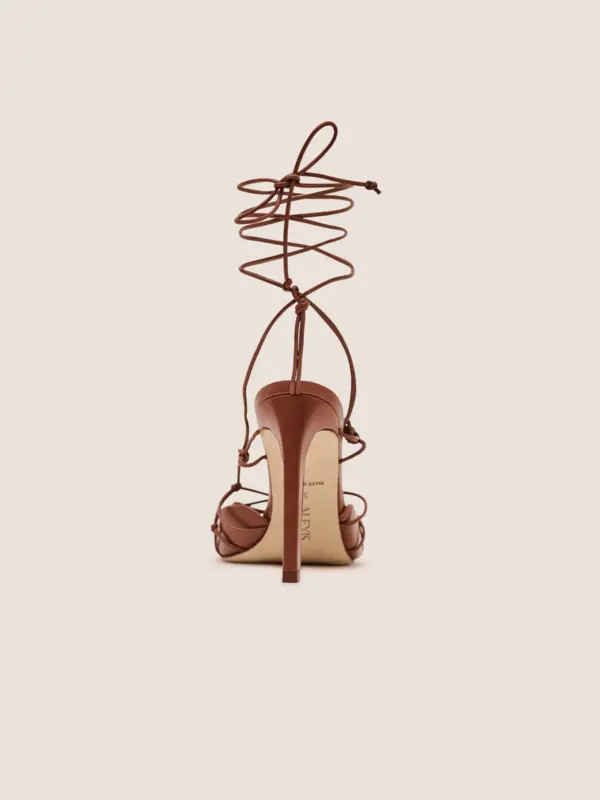 Alexis Colette Stiletto Sandal - Cognac