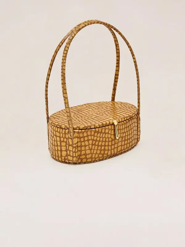 Alexis Constance Top Handle Bag - Saffron