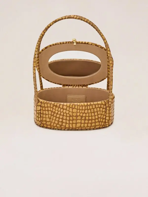 Alexis Constance Top Handle Bag - Saffron