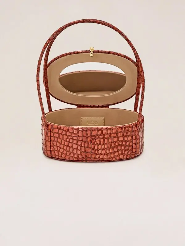 Alexis Constance Top Handle Bag - Sienna