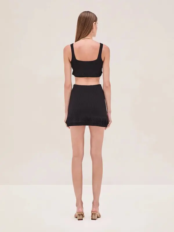 Alexis Cropped Knit Top