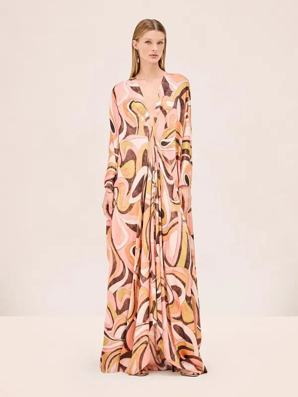 Alexis Esterra Dress - Abstract Print