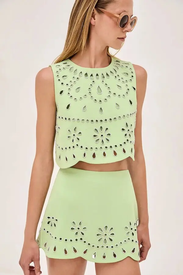 Alexis Etra Skirt - Green