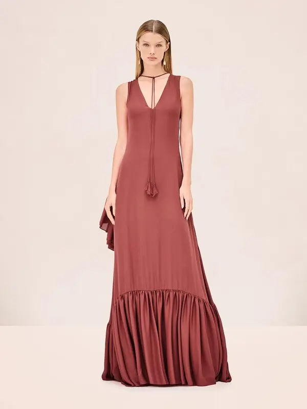 Alexis Francina Maxi Dress - Burnt Sienna