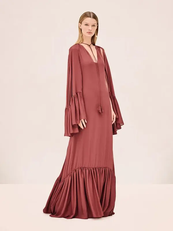 Alexis Francina Maxi Dress - Burnt Sienna