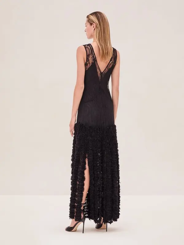 Alexis Jeysa Lace Gown - Black