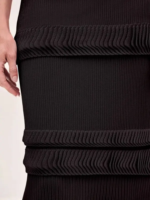 Alexis Ines Knit Dress - Black