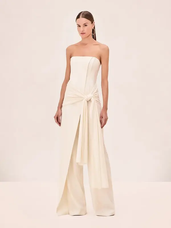 Alexis Kori Jumpsuit - Ivory