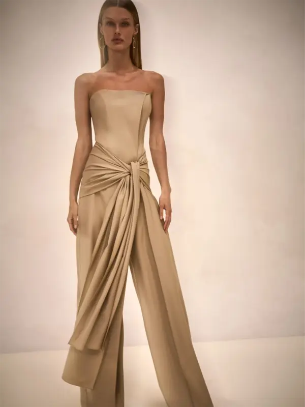 Alexis Kori Jumpsuit - Beige
