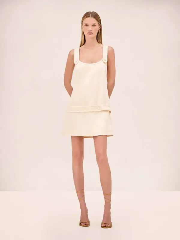 Alexis June Mini Dress - Ivory