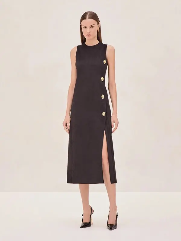 Alexis Kalita Midi Dress - Black